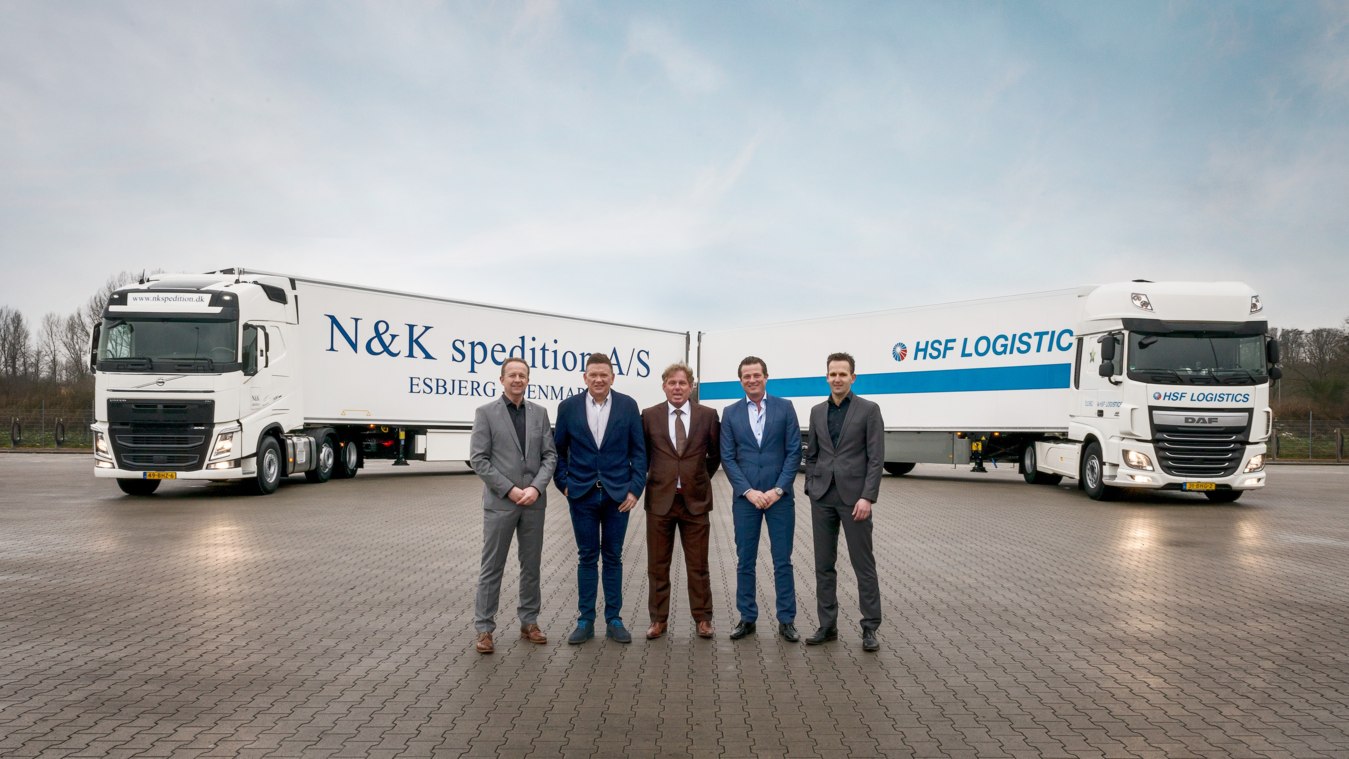 HSF Logistics og N&K Spedition slår sig sammen - FødevareFOKUS