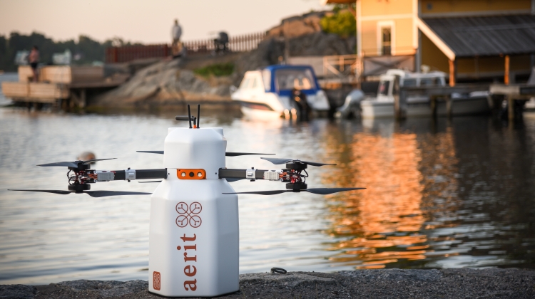 Sveriges første fødevarelevering med drone - FødevareFOKUS